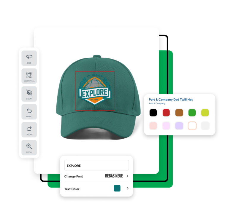 Custom Hats | Design Hats, Beanies, Patches, & SWAG | Hat Printing